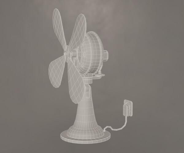 ArtStation - Desk Fan | Resources