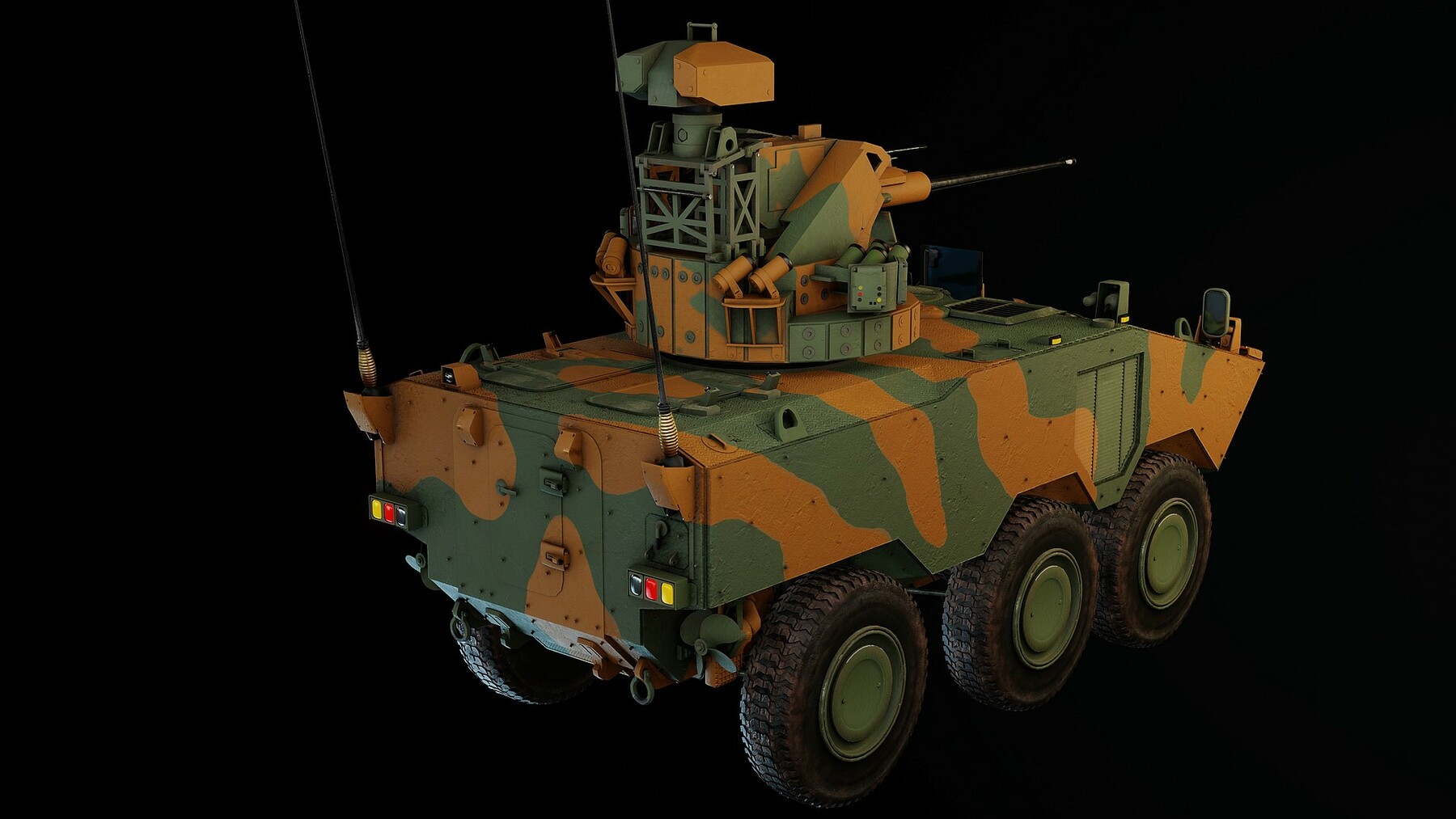 ArtStation - VBTP-MR Guarani | Game Assets