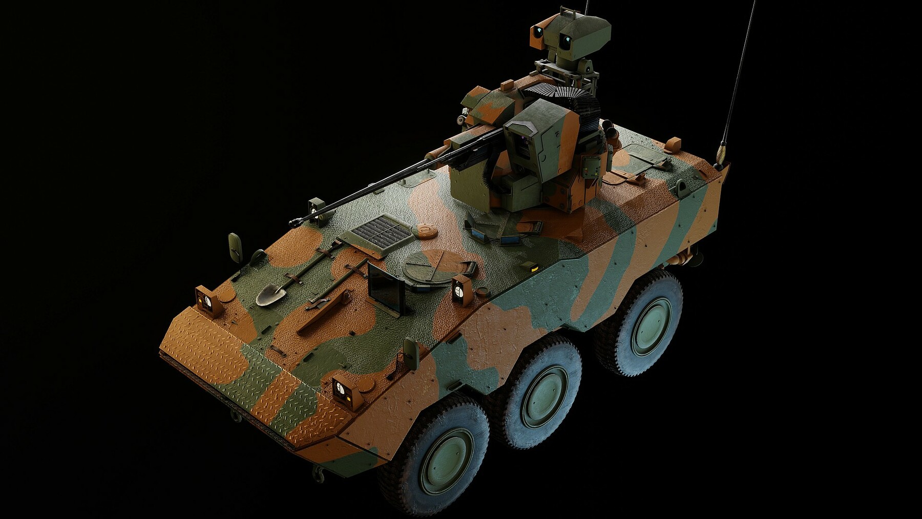 ArtStation - VBTP-MR Guarani | Game Assets