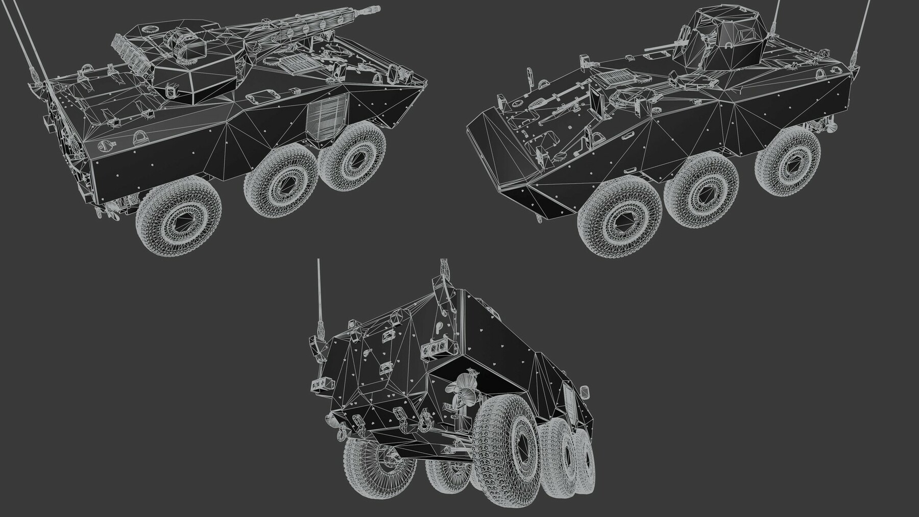 ArtStation - VBTP-MR Guarani | Game Assets