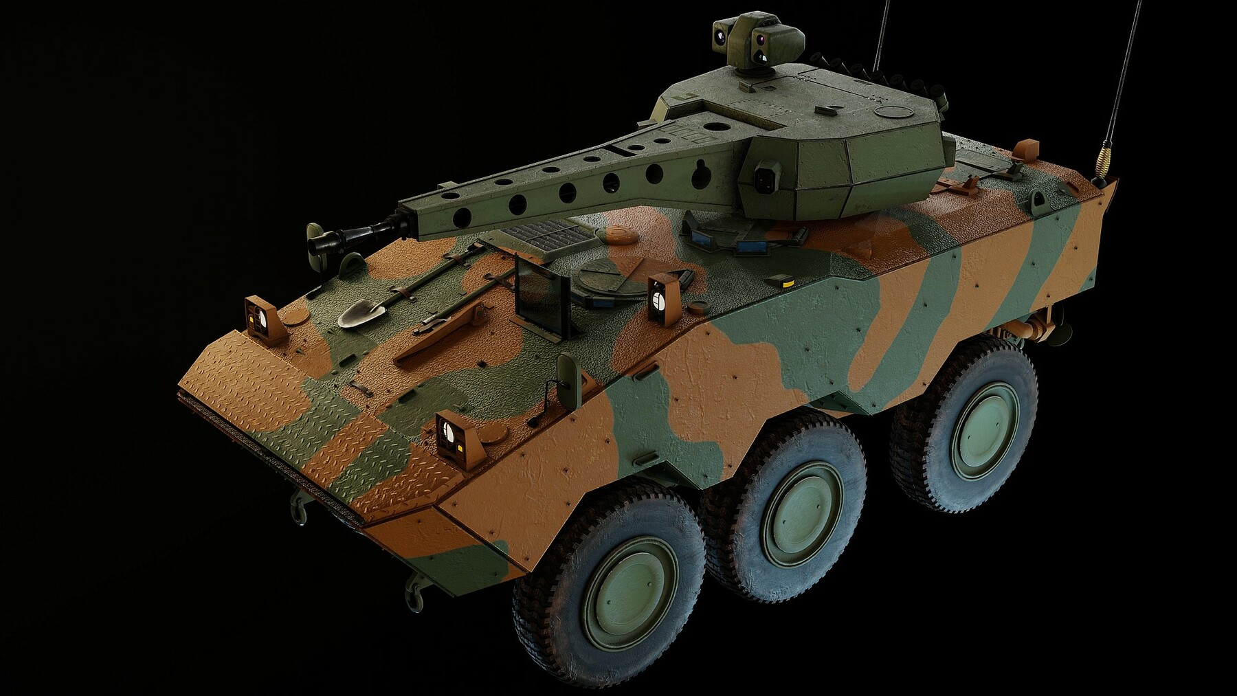 ArtStation - VBTP-MR Guarani | Game Assets