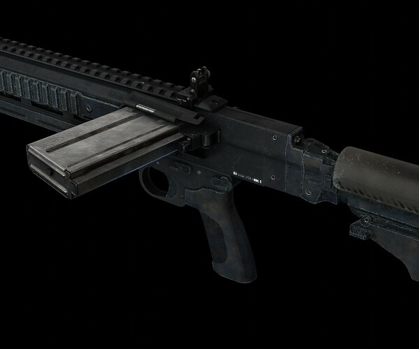 ArtStation - Modern FG42 | Game Assets