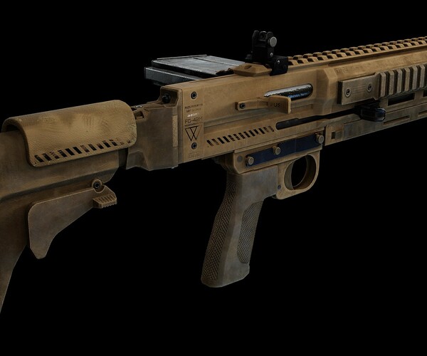 ArtStation - Modern FG42 | Game Assets