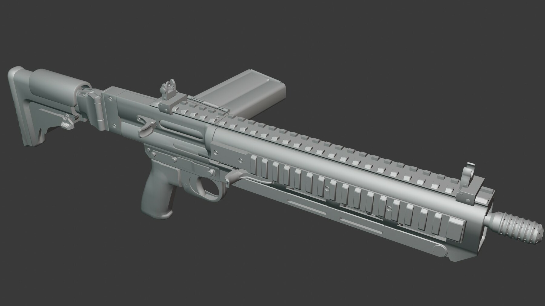 ArtStation - Modern FG42 | Game Assets