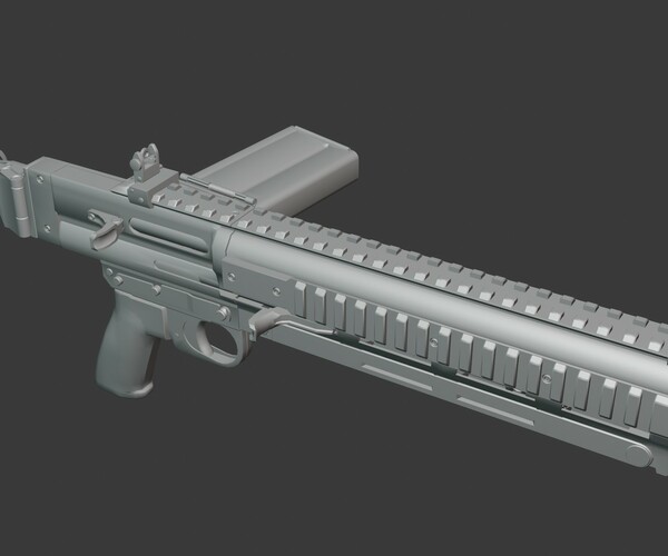 ArtStation - Modern FG42 | Game Assets