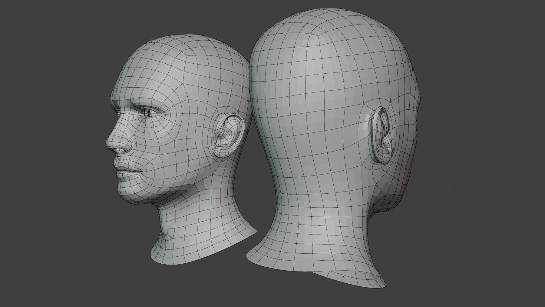 ArtStation - Male Head Base V3 | Resources