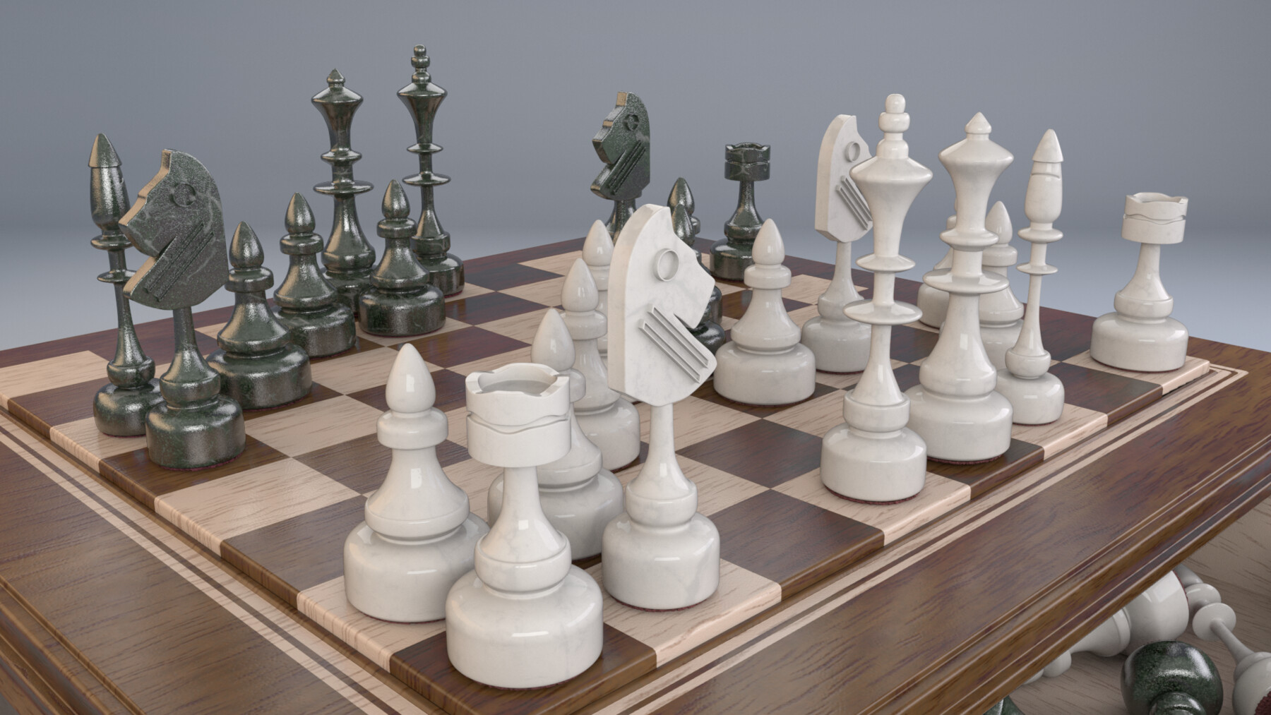 ArtStation - Chess Set | Game Assets