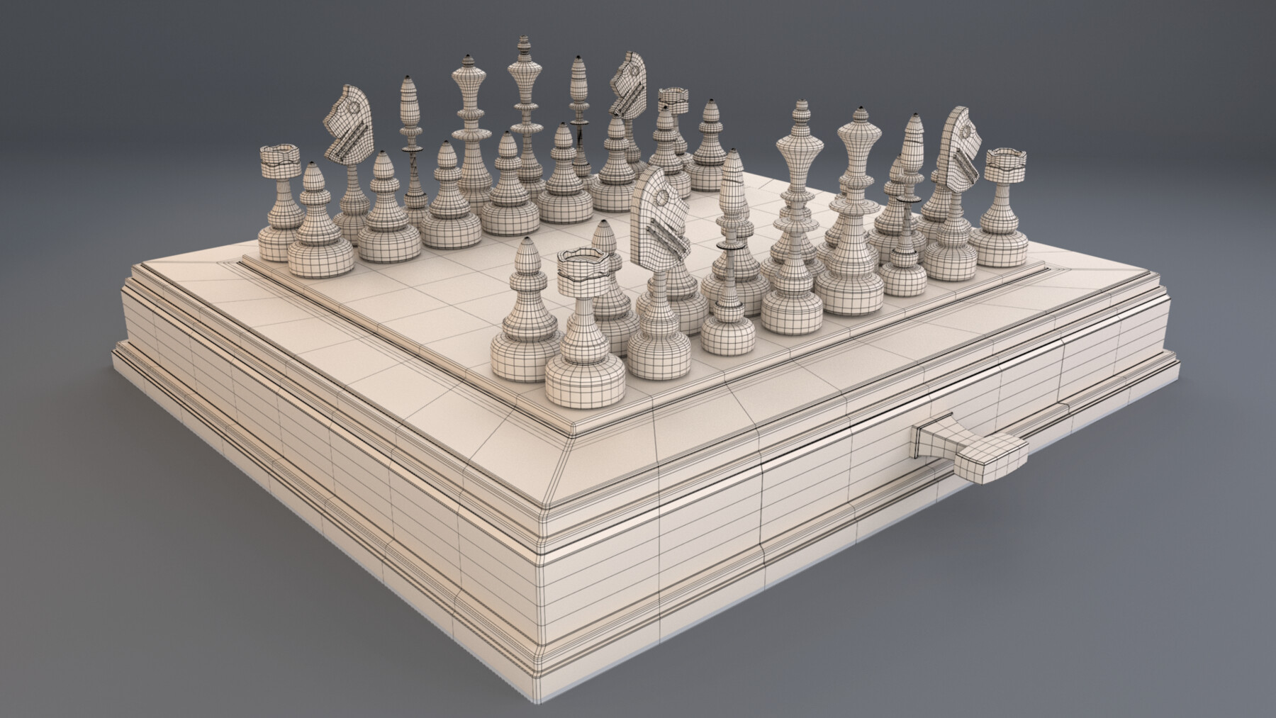 ArtStation - Chess Set | Game Assets