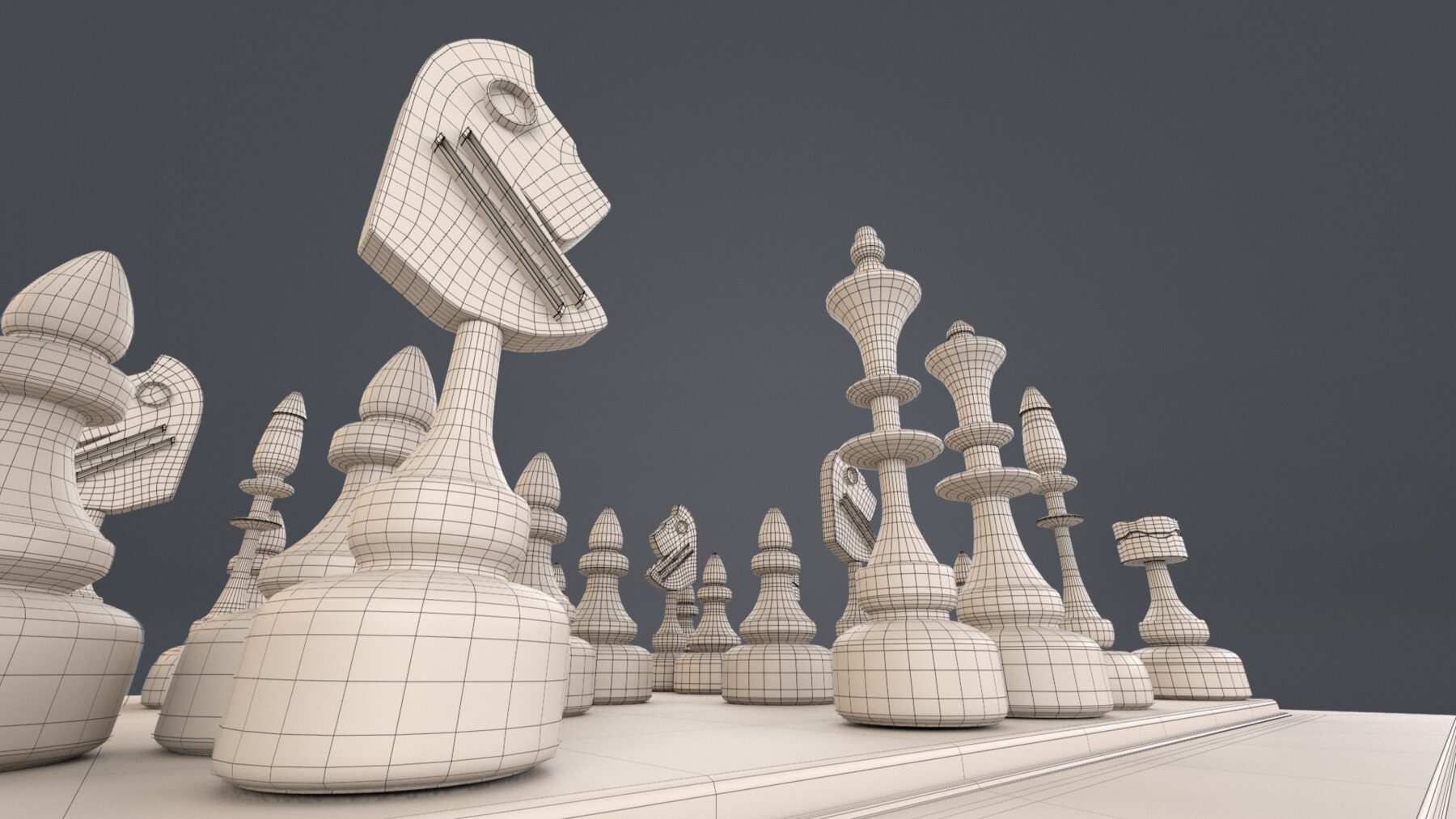 ArtStation - Chess Set | Game Assets