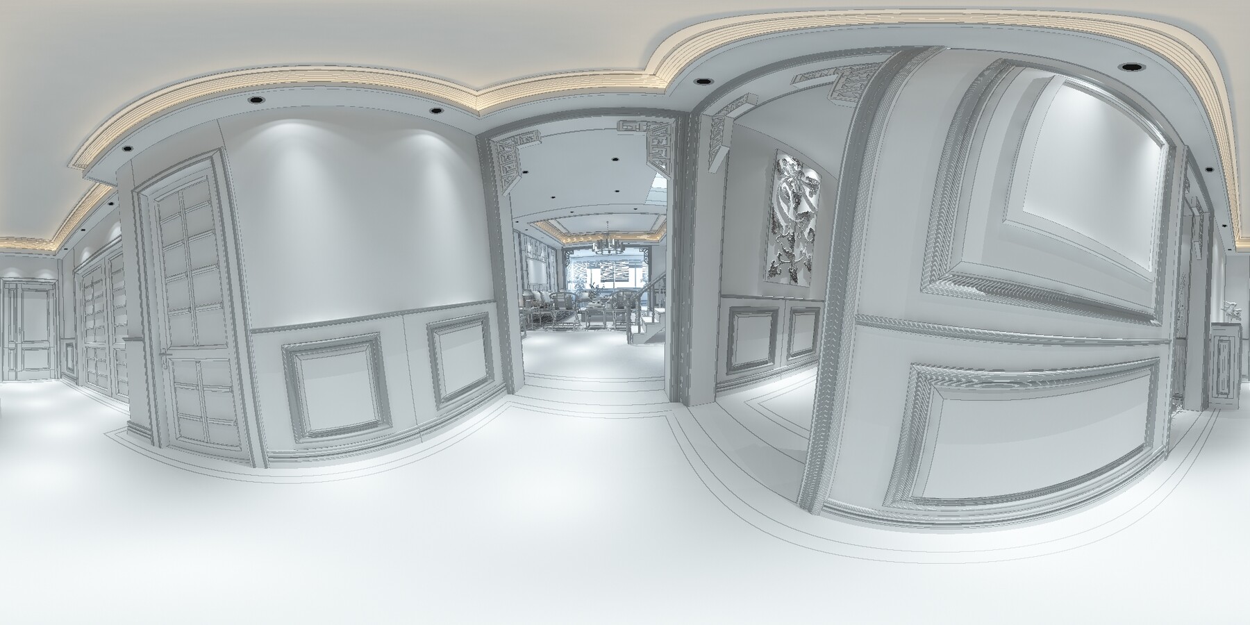 ArtStation - Panorama family corridor | Resources