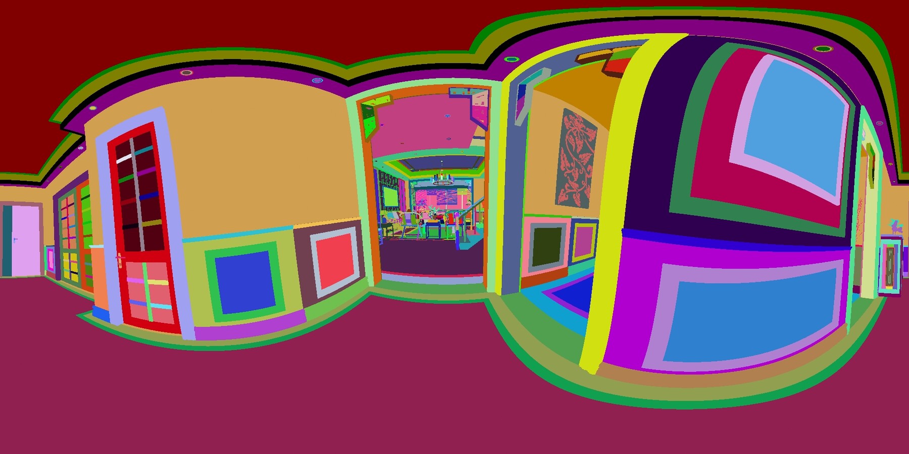 ArtStation - Panorama family corridor | Resources