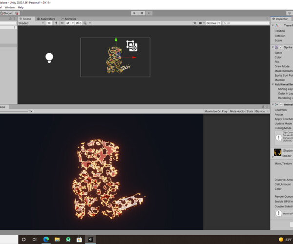 ArtStation - 2D Dissolve Effect Pack Free Edition For The Universal ...