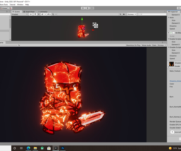 ArtStation - 2D Dissolve Effect Pack For The Universal Render Pipeline | Game Assets