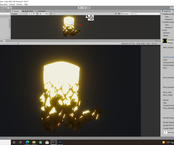 ArtStation - 2D Dissolve Effect Pack For The Universal Render Pipeline | Game Assets