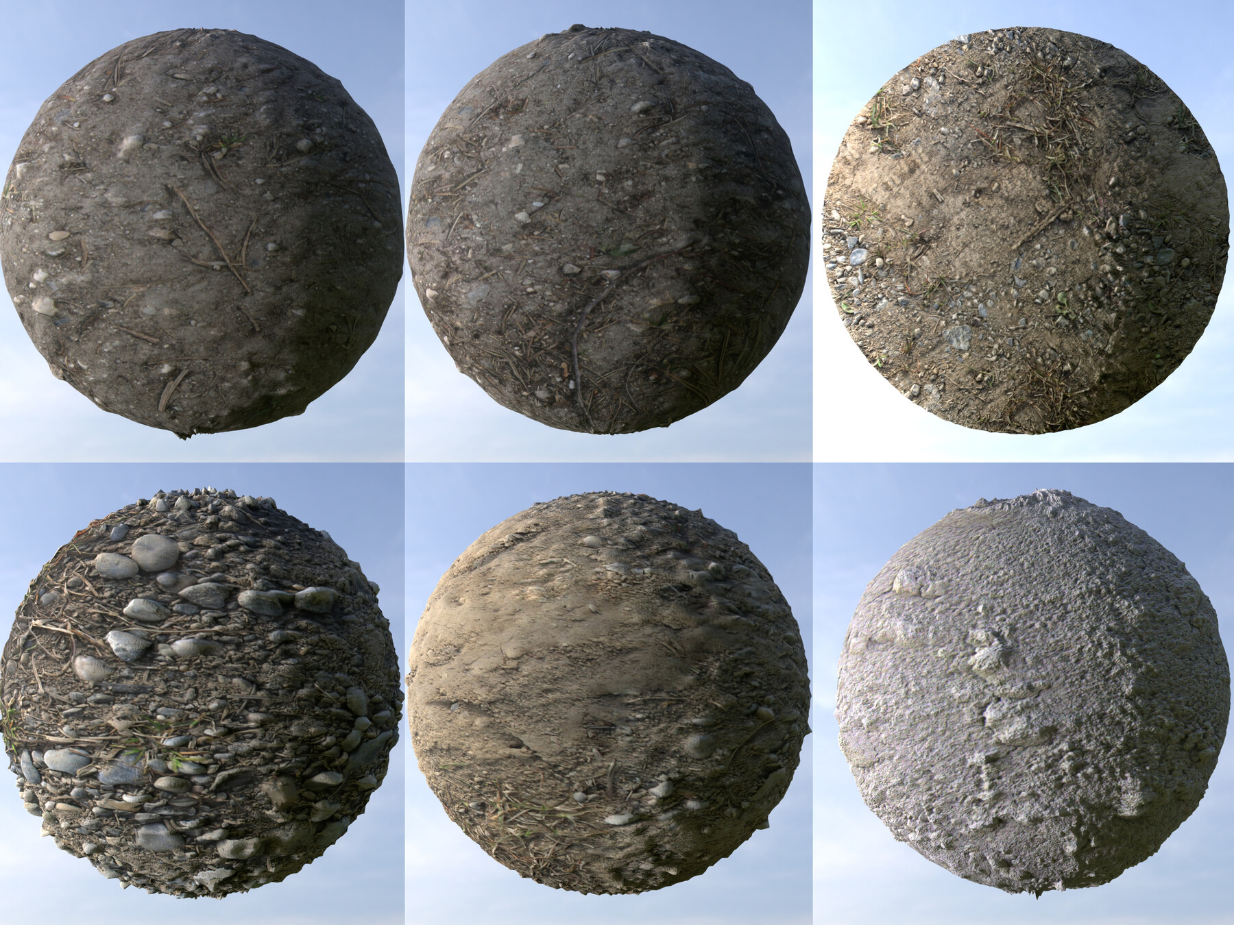 ArtStation - Dirt Materials Pack (12 PBR Materials!) | Game Assets