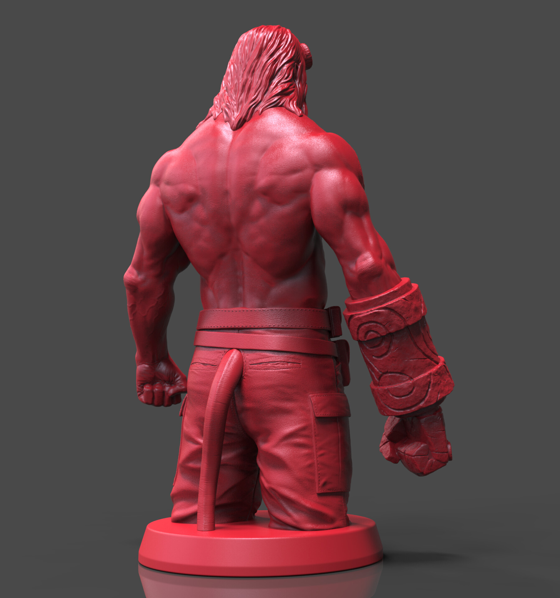 ArtStation - Hellboy 3D Print | Resources