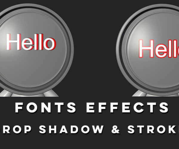 ArtStation - The Ultimate Text Tool - Substance Painter | Brushes