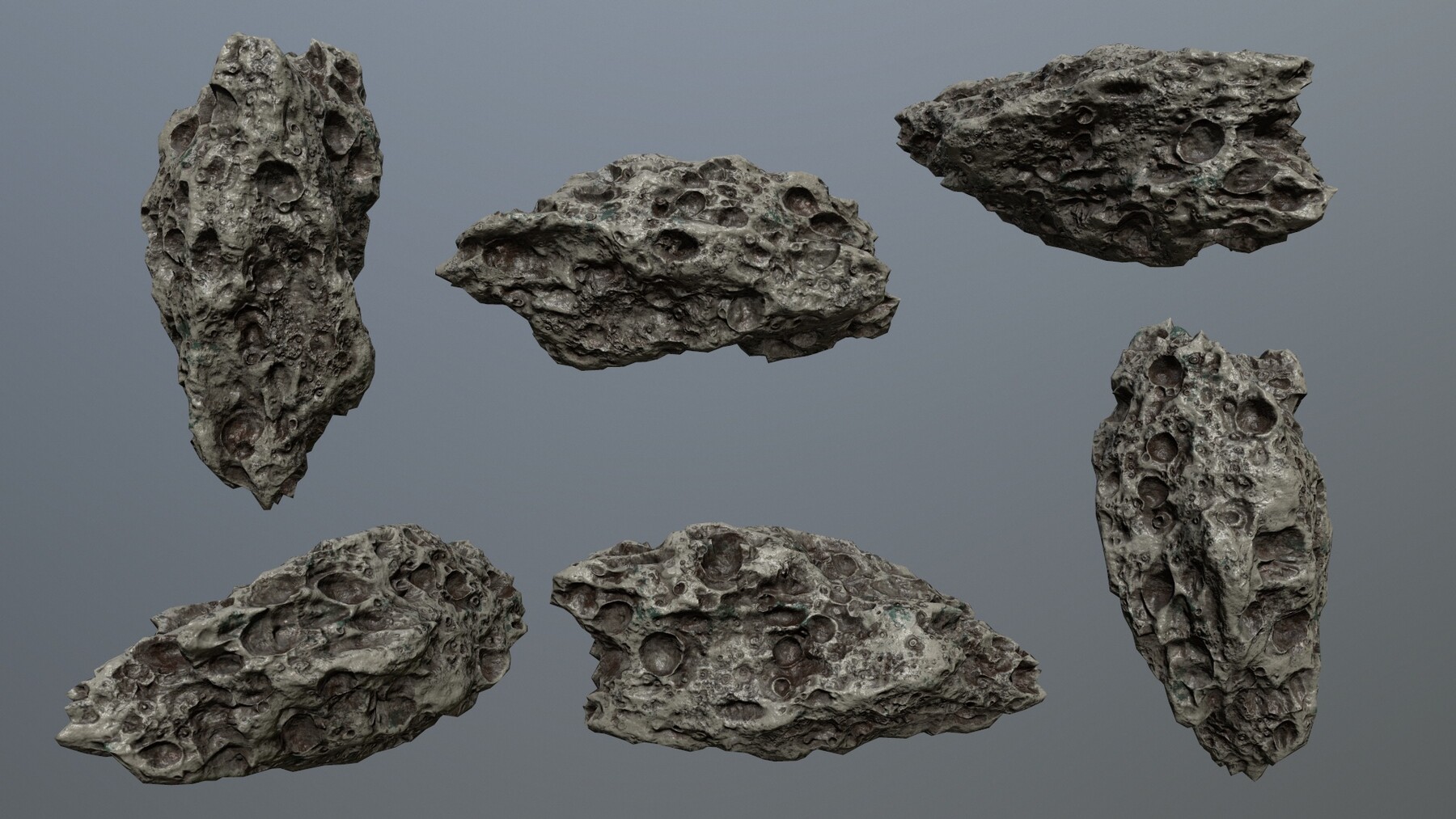 ArtStation - Asteroid Set | Game Assets