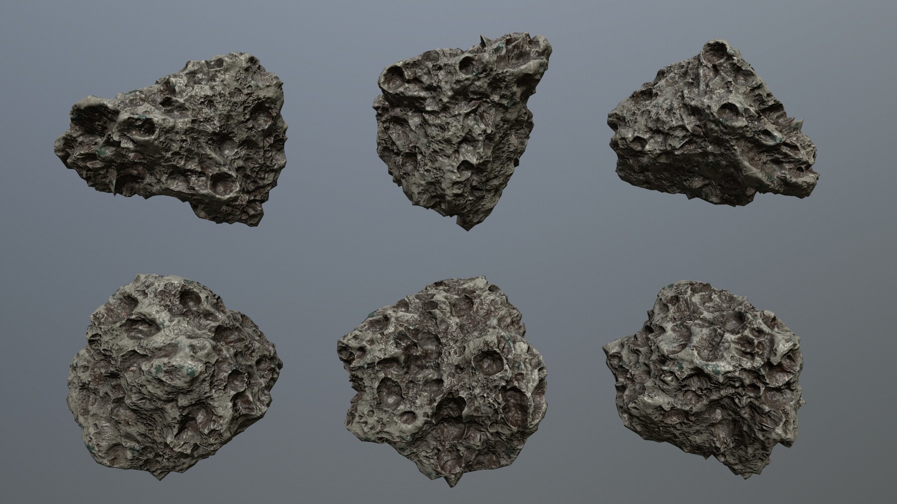 ArtStation - Asteroid Set | Game Assets