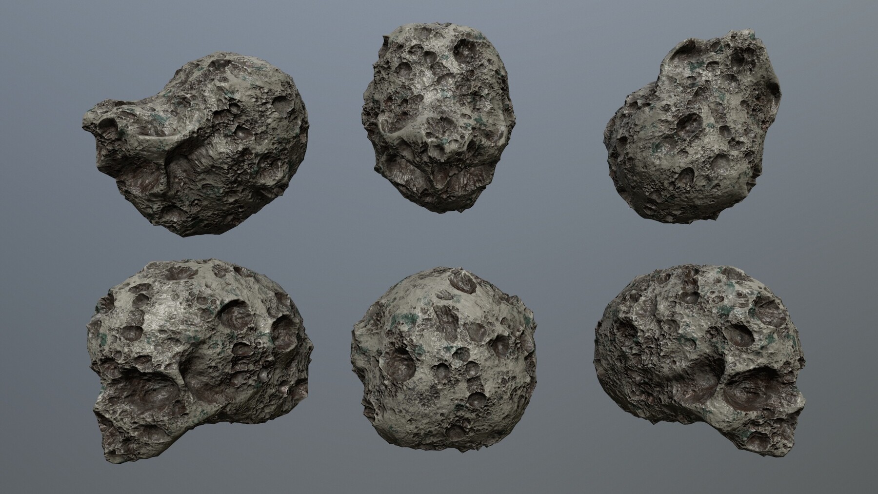 ArtStation - Asteroid Set | Game Assets