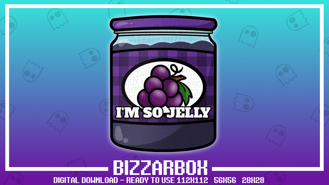 ArtStation - Twitch Emote: So Jelly | Artworks