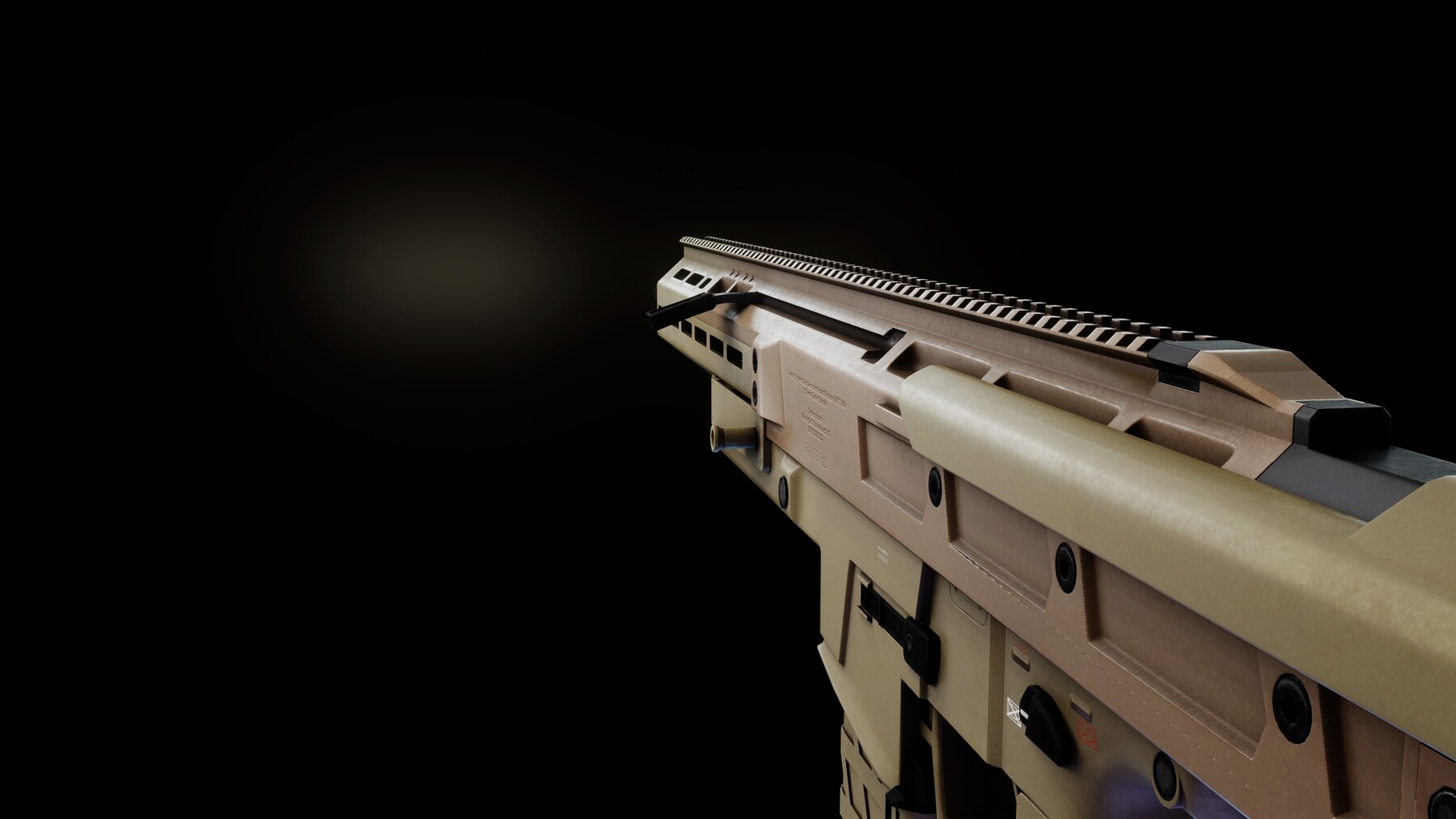 ArtStation - Textron NGSW-R assault rifle | Game Assets