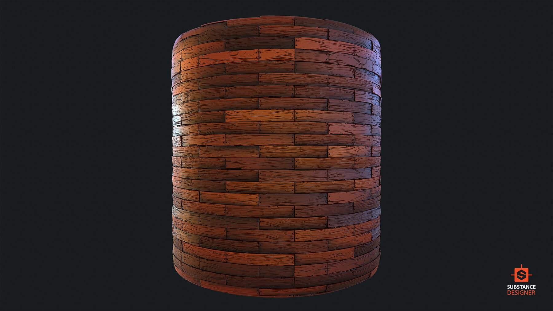 ArtStation - Stylized Wood Material | Game Assets