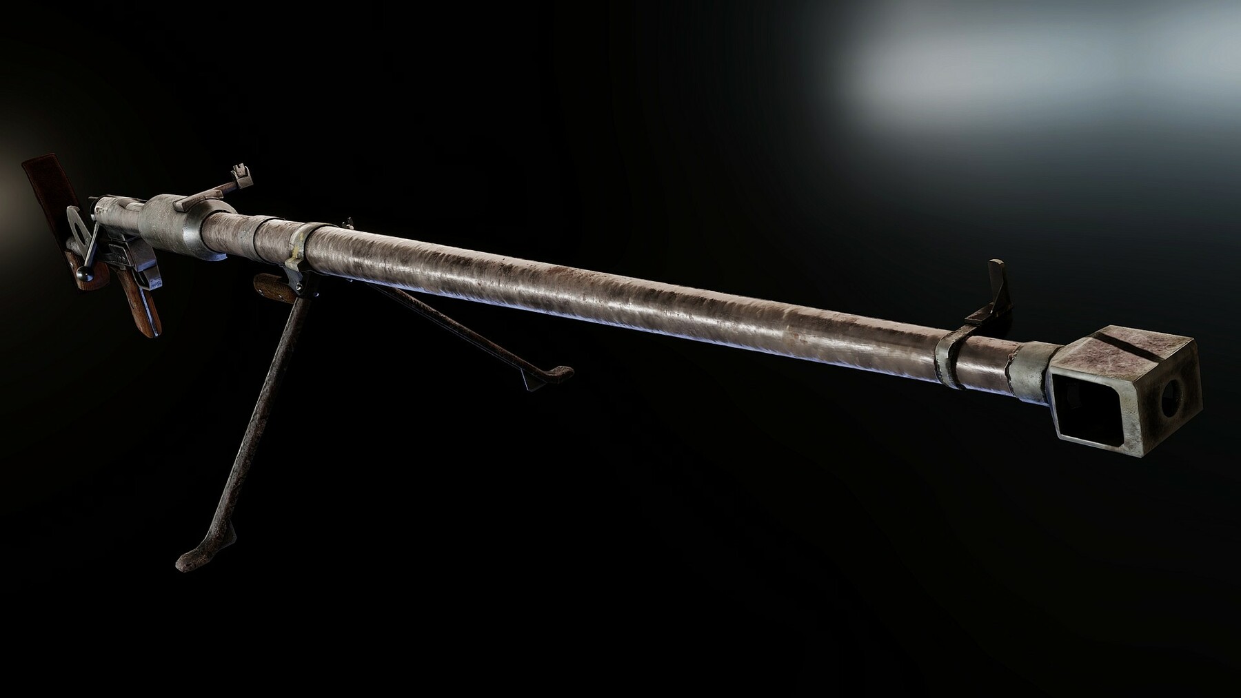 ArtStation - PTRD-41 Degtyaryov Anti-Tank Rifle | Game Assets