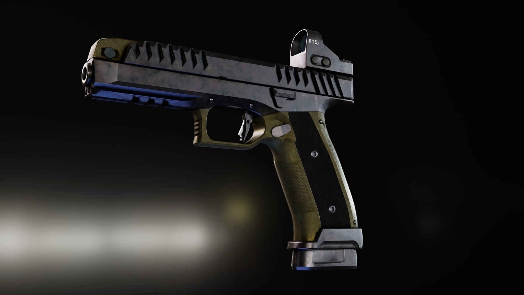 ArtStation - Laugo Alien Pistol | Game Assets