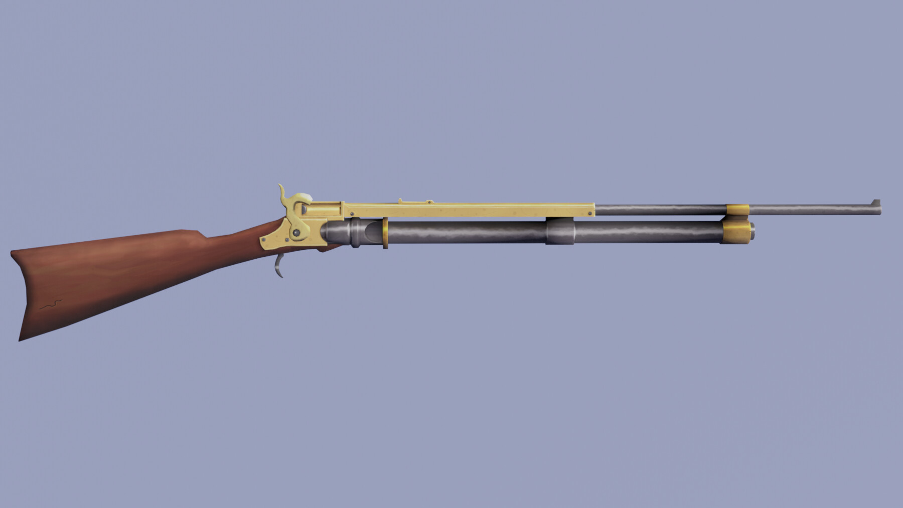 ArtStation - Steampunk Weapon Musket | Game Assets