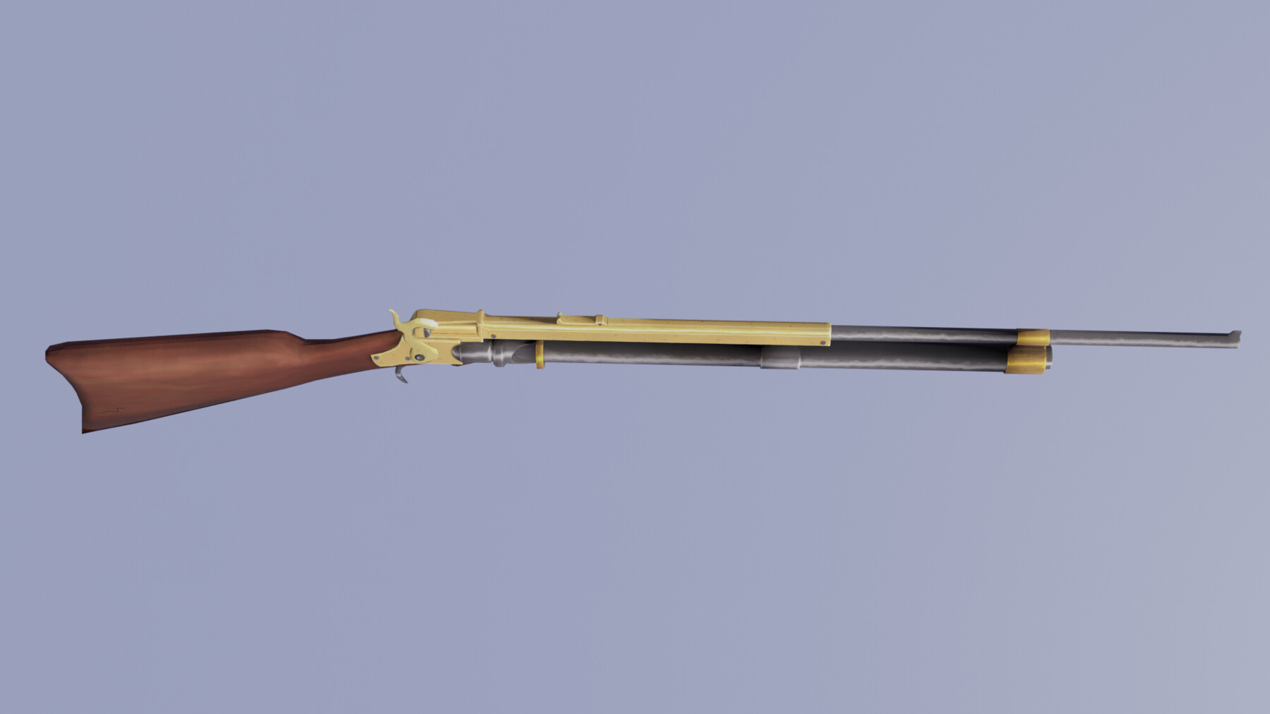 ArtStation - Steampunk Weapon Musket | Game Assets