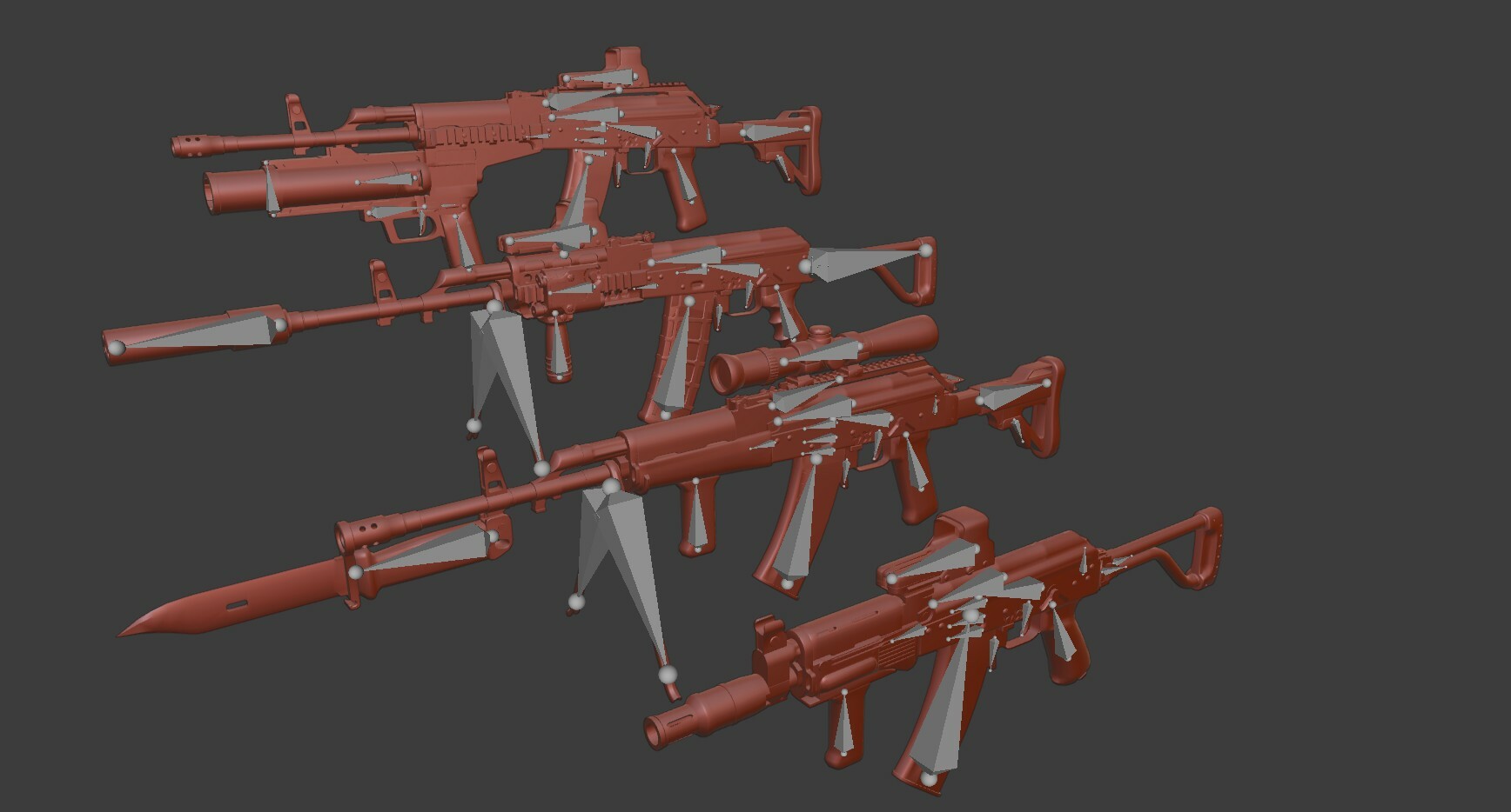 ArtStation - Polish FB Beryl rifle pack | Game Assets