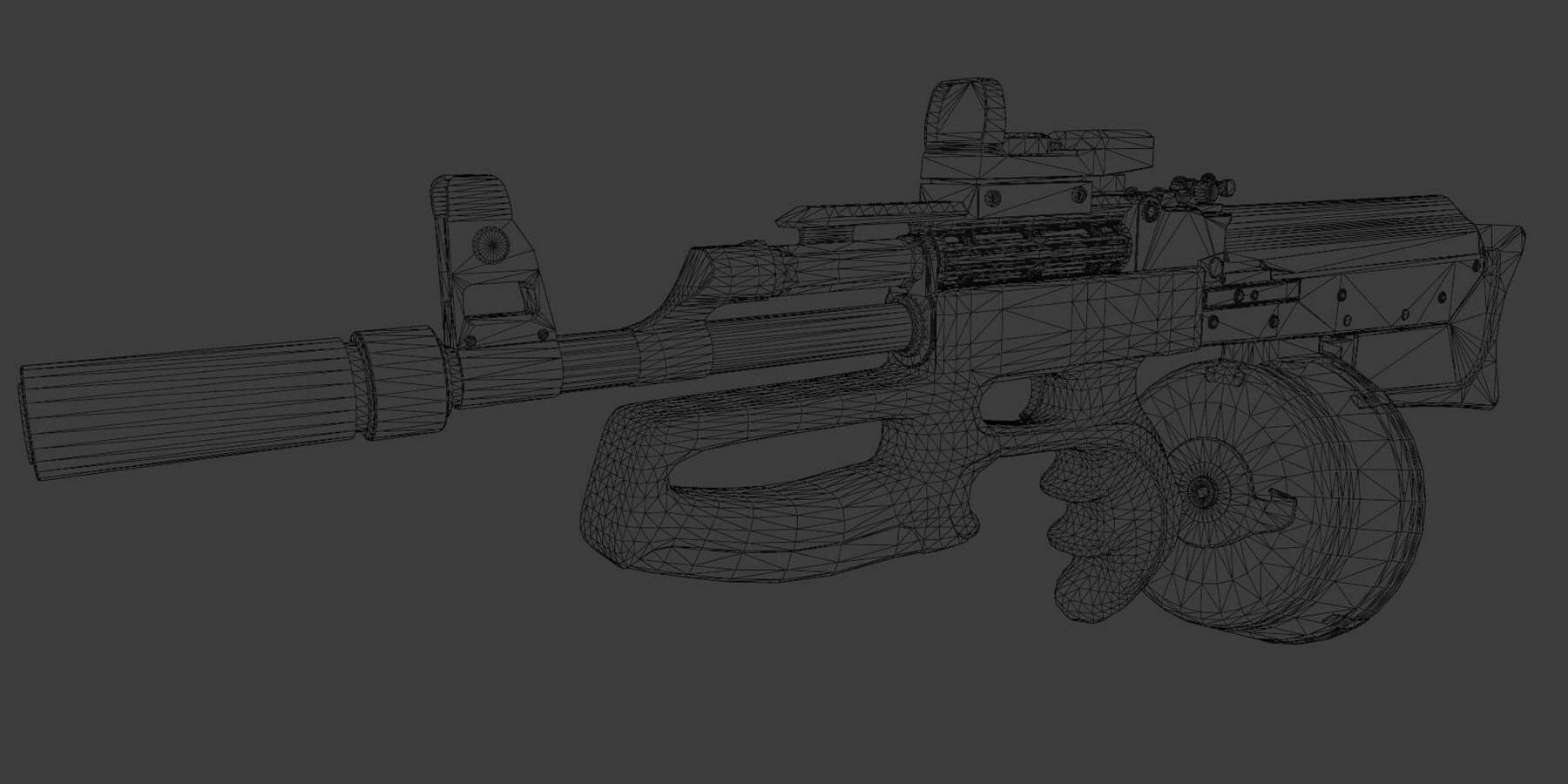ArtStation - Bullpup AK "Krab" | Game Assets