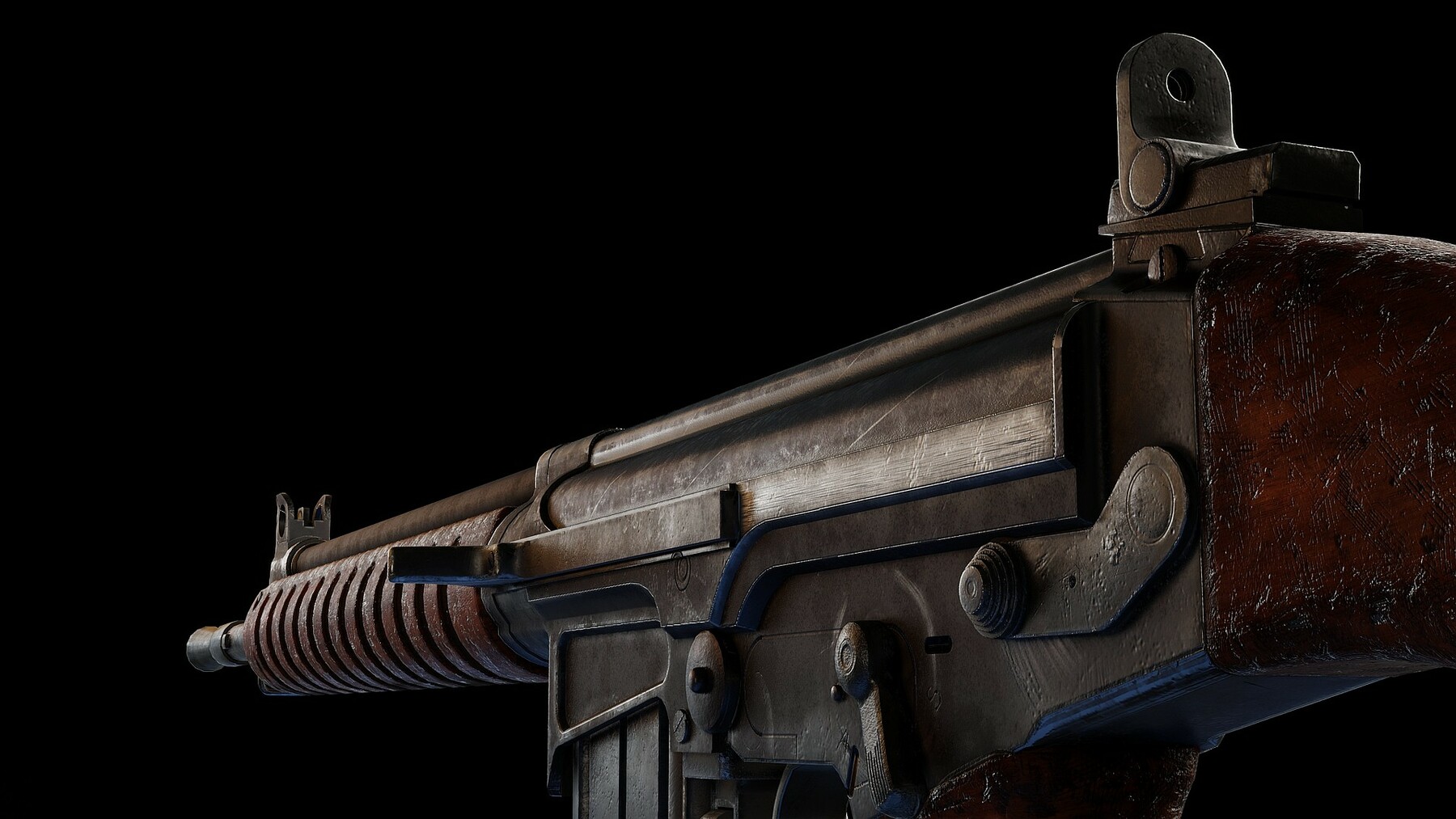 ArtStation - Prototype of FN Fal in 280 cartridge | Game Assets