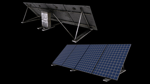 ArtStation - Solar Panel | Game Assets