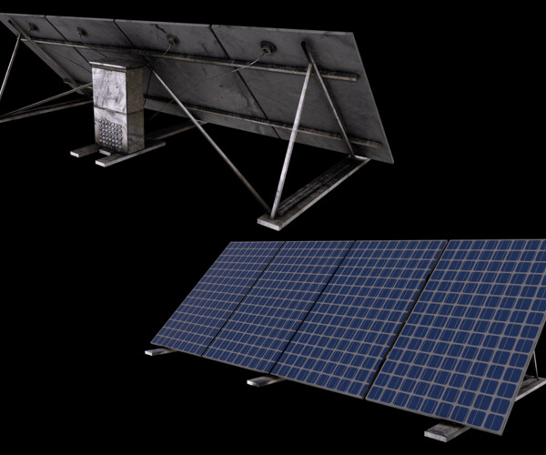 ArtStation - Solar Panel | Game Assets