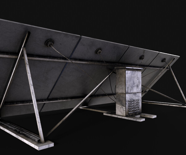ArtStation - Solar Panel | Game Assets