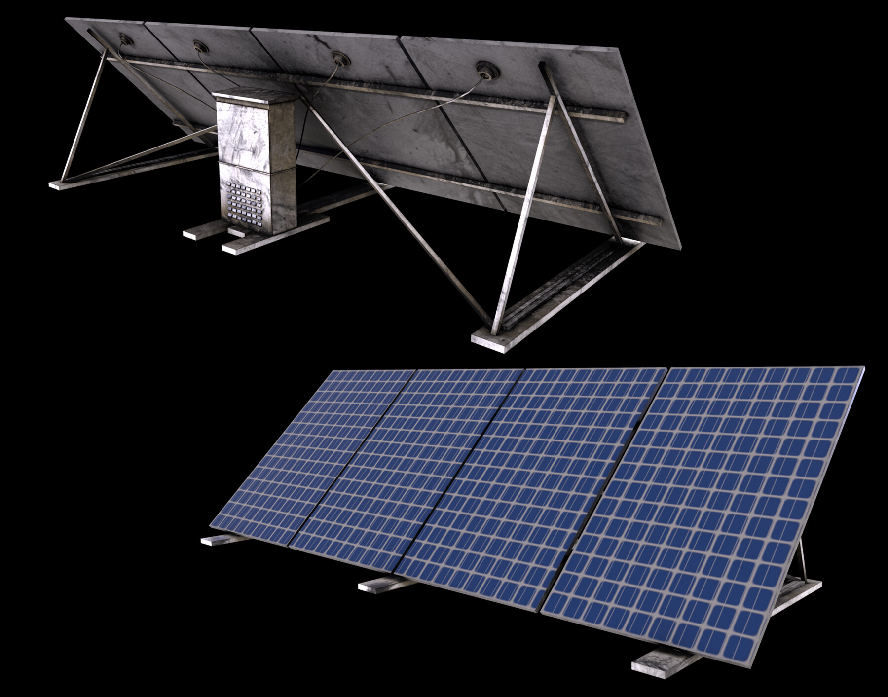 ArtStation - Solar Panel | Game Assets