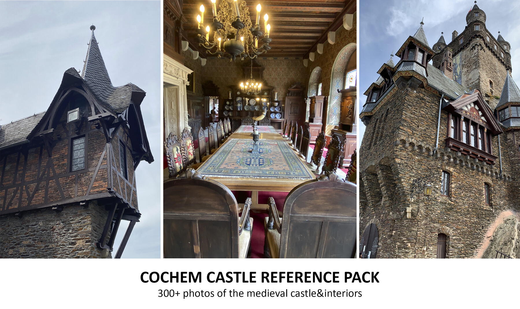 ArtStation - Cochem castle references | Resources