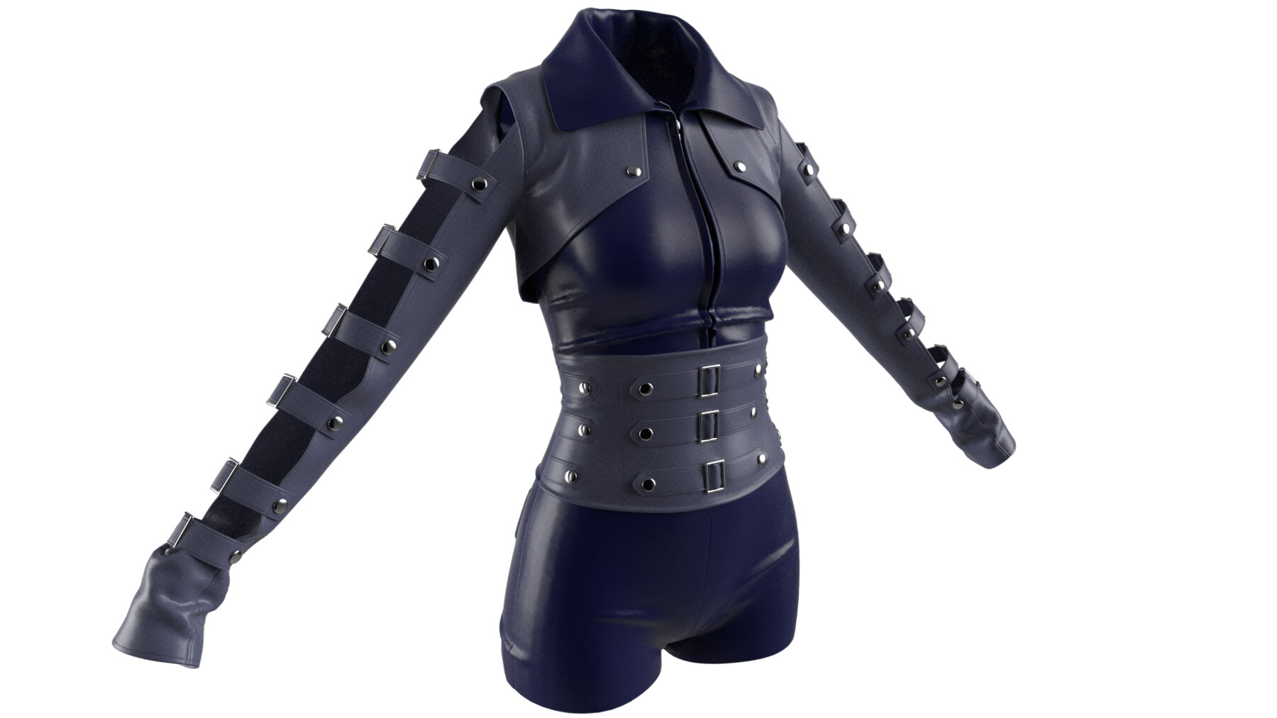 ArtStation - Ladies Stage Outfit in Marvelous Designer | Resources