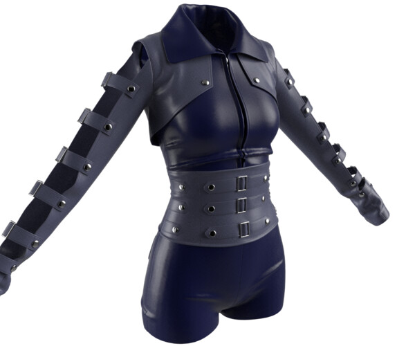 ArtStation - Ladies Stage Outfit in Marvelous Designer | Resources