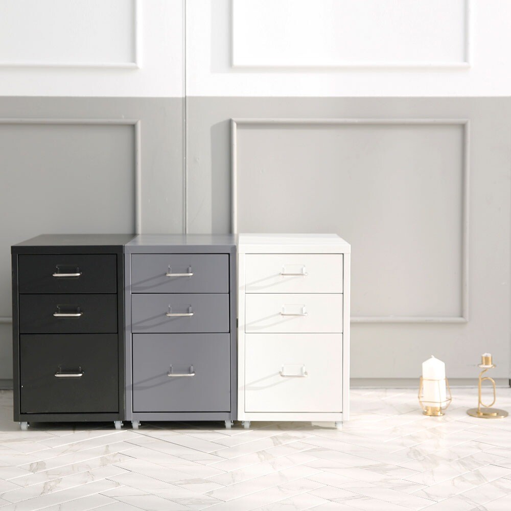 ArtStation - 3 tier iron drawer cabinet | Resources