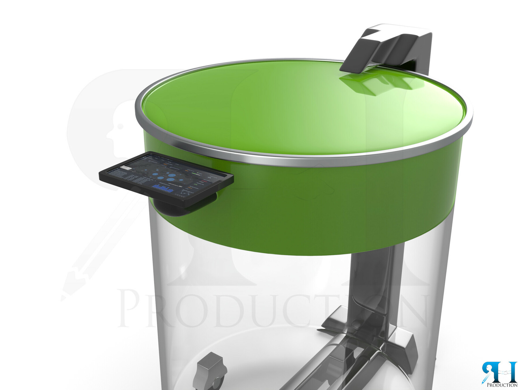 ArtStation - Automatic Dust Bin Design | Resources