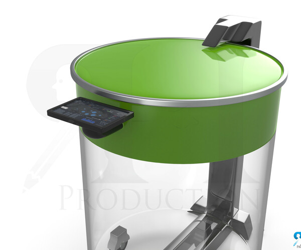 ArtStation - Automatic Dust Bin Design | Resources