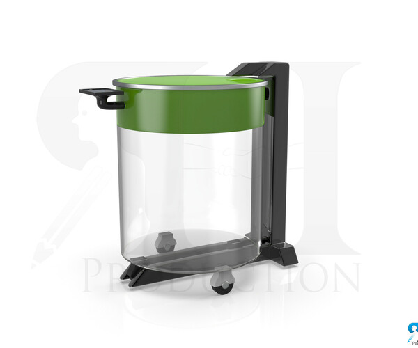 ArtStation - Automatic Dust Bin Design | Resources