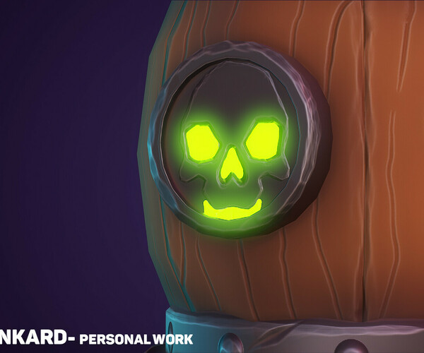 ArtStation - Stylized Tankard Mesh | Game Assets