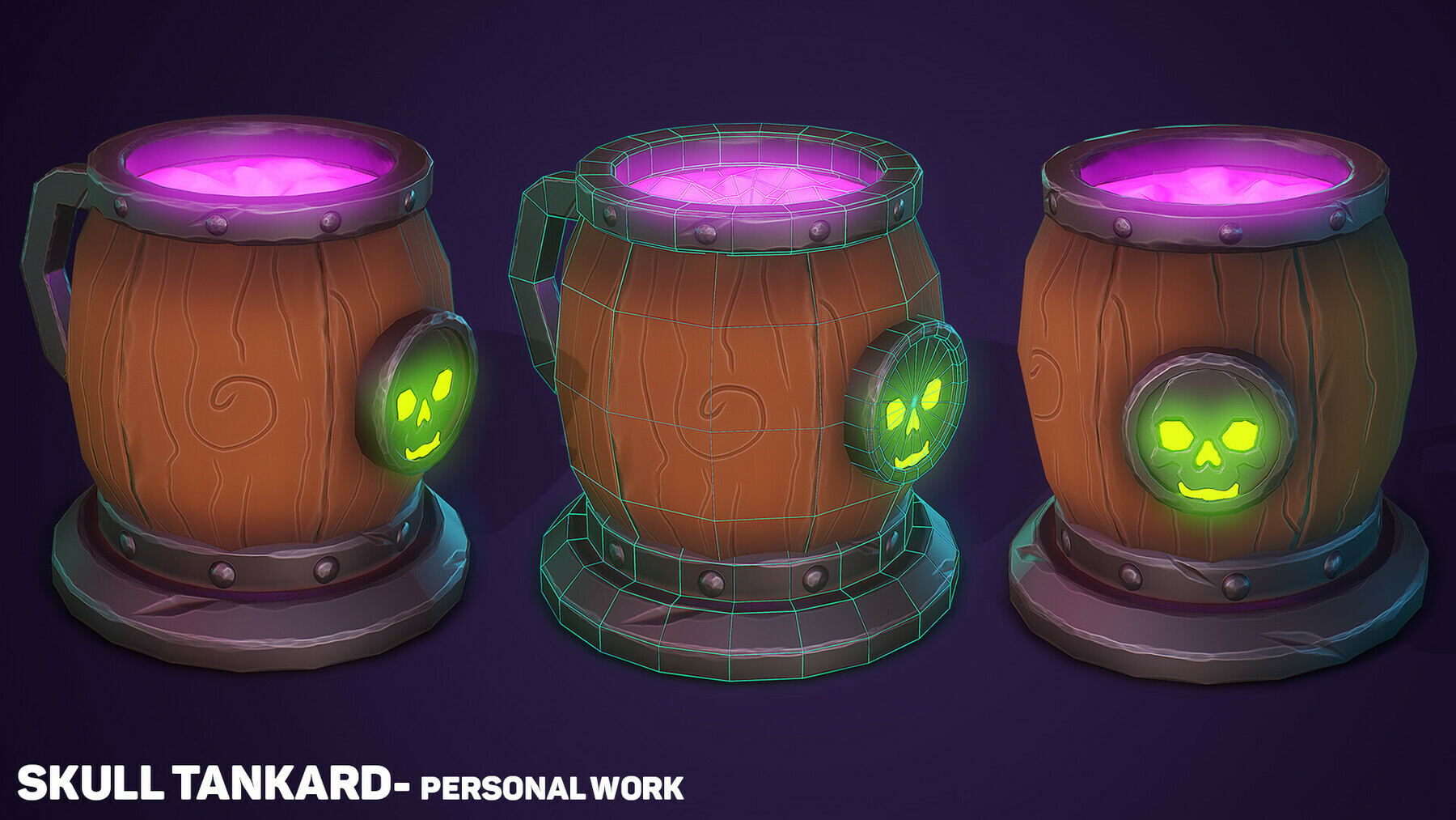 ArtStation - Stylized Tankard Mesh | Game Assets