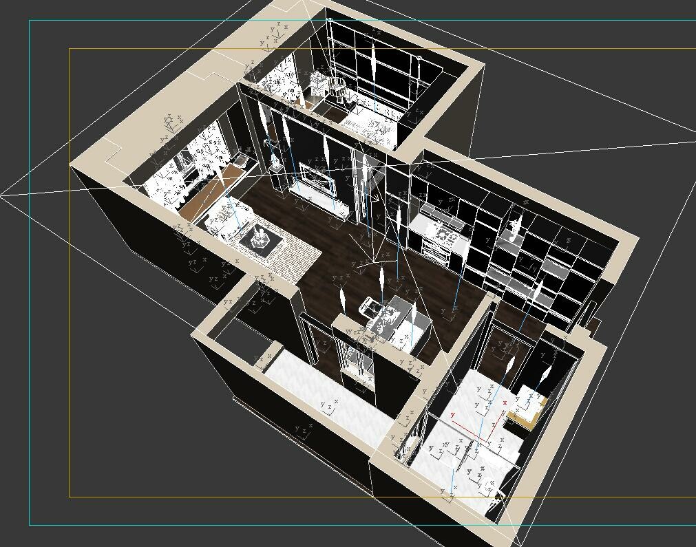 ArtStation - Single Apartment - Aerial View 02 | Resources