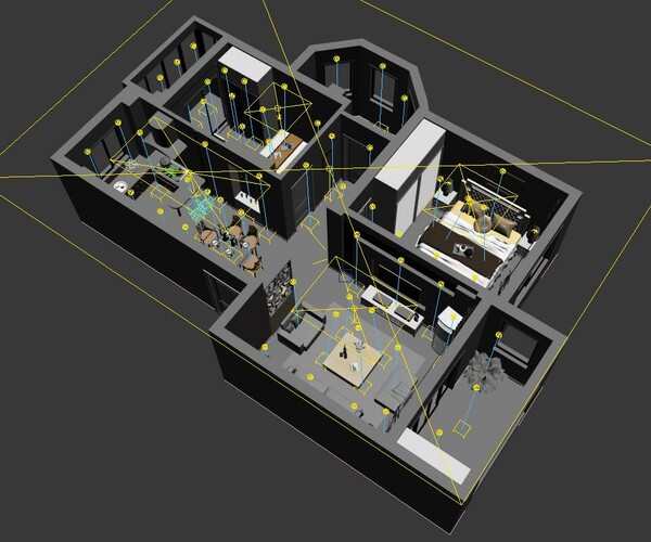 ArtStation - Single Apartment - Aerial View 05 | Resources