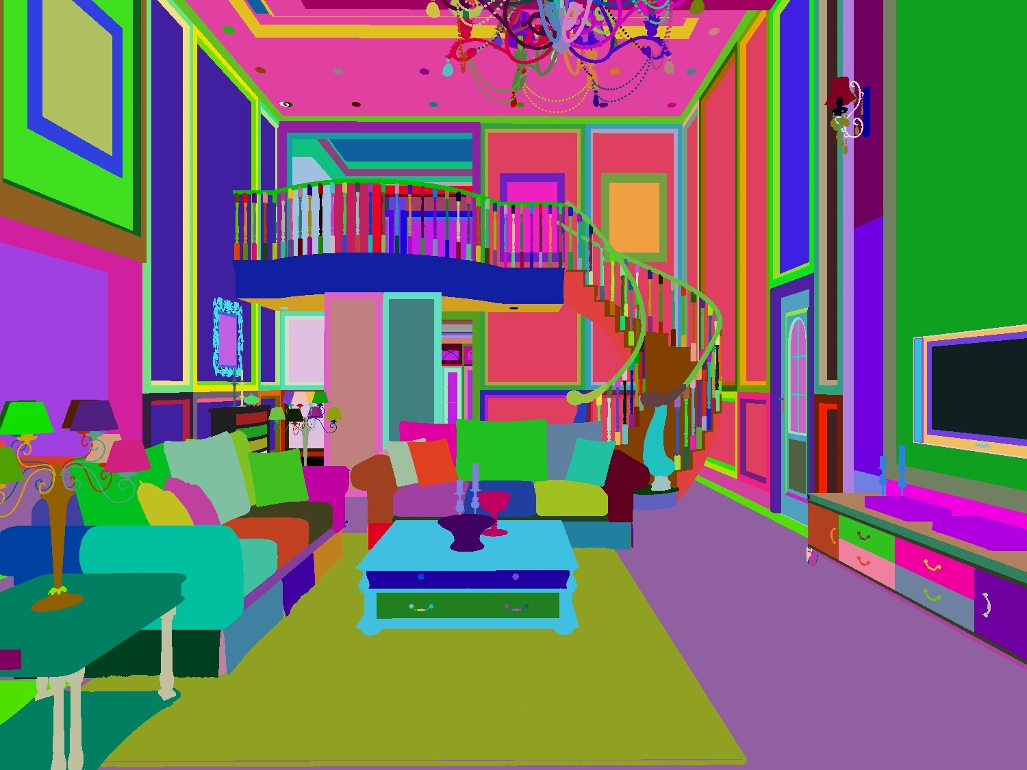 ArtStation - o Duplex Continental Living Room Restaurant 5131 | Resources